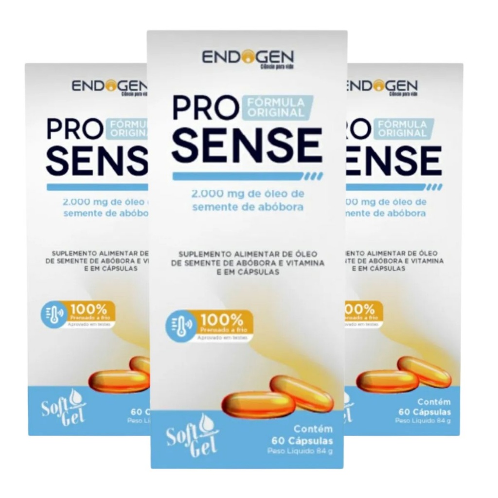 Pro Sense Ômega 6 e Ômega 9 60 Cápsulas SoftGel - Endogen Vários ...