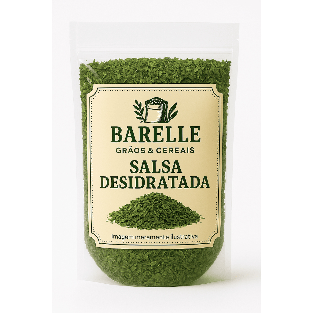 Salsa Desidratada 100% Natural Barelle - 500g | Shopee Brasil