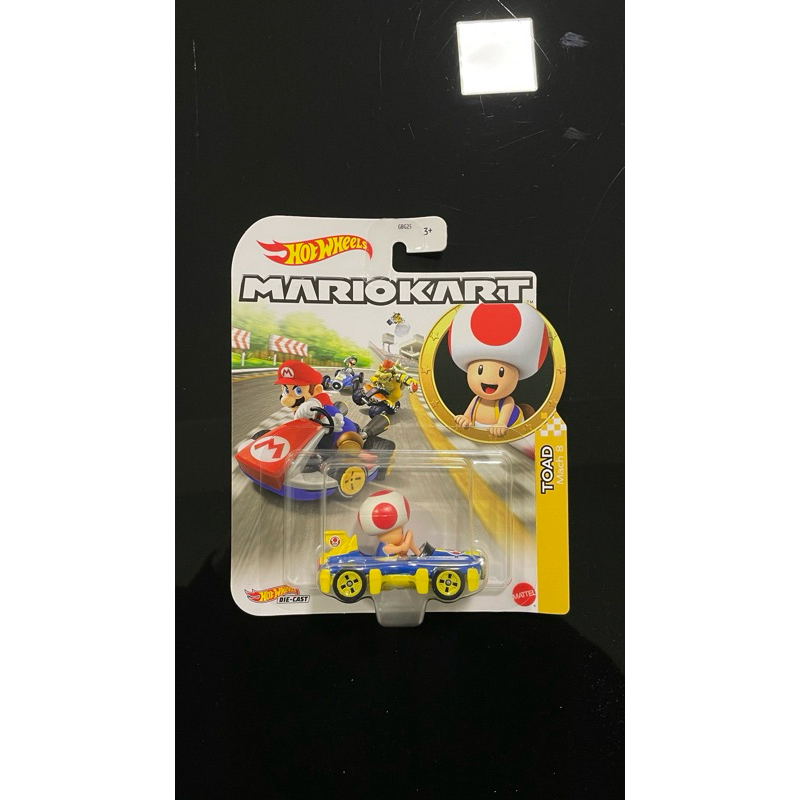 Miniatura Mario Kart Hot Wheels Toad Mach 8 GBG25 Original Mattel ...