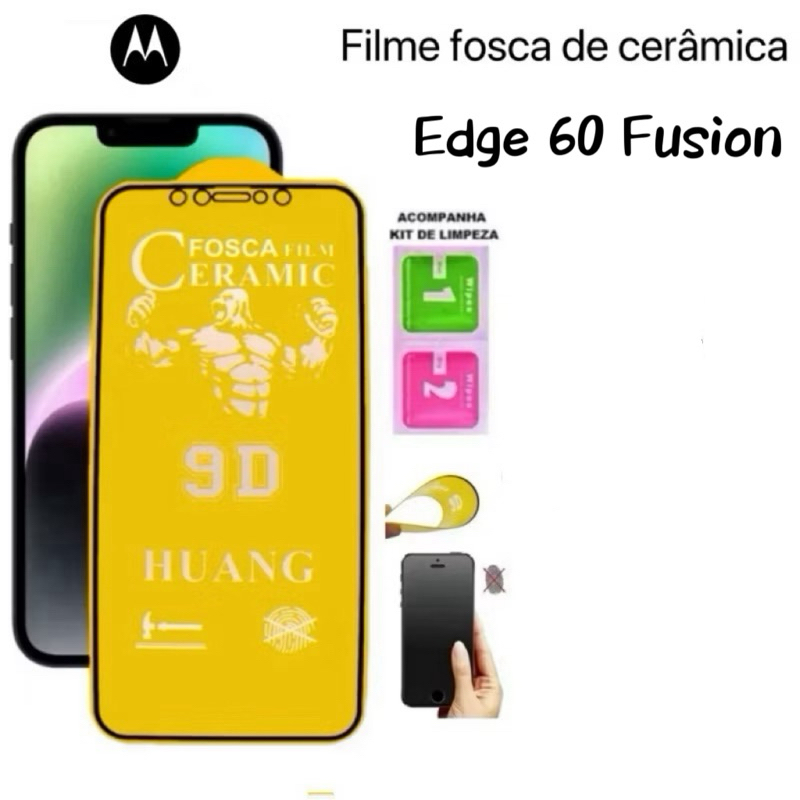 Película Fosca Cerâmica Flexível 9D Hidrogel Para Motorola Edge 60 ...