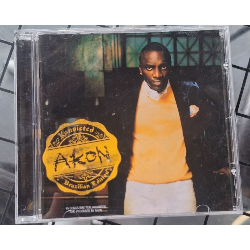 Akon - Konvicted Brazilian Edition (CD) | Shopee Brasil