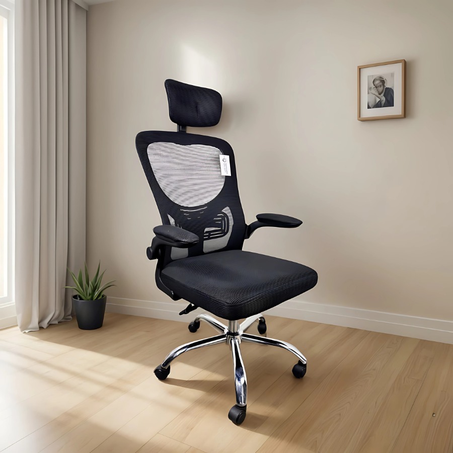 Cadeira de Escritório Gogo High Premium Chair Preto Design Ergonômico e ...
