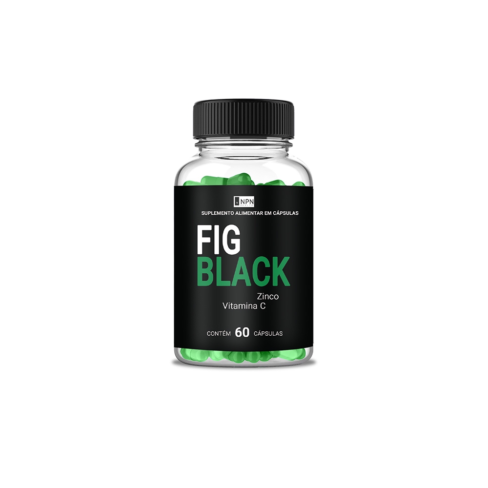 Fig Black Original 60 Cápsulas NPN Loja Oficial Envio Rápido | Shopee ...