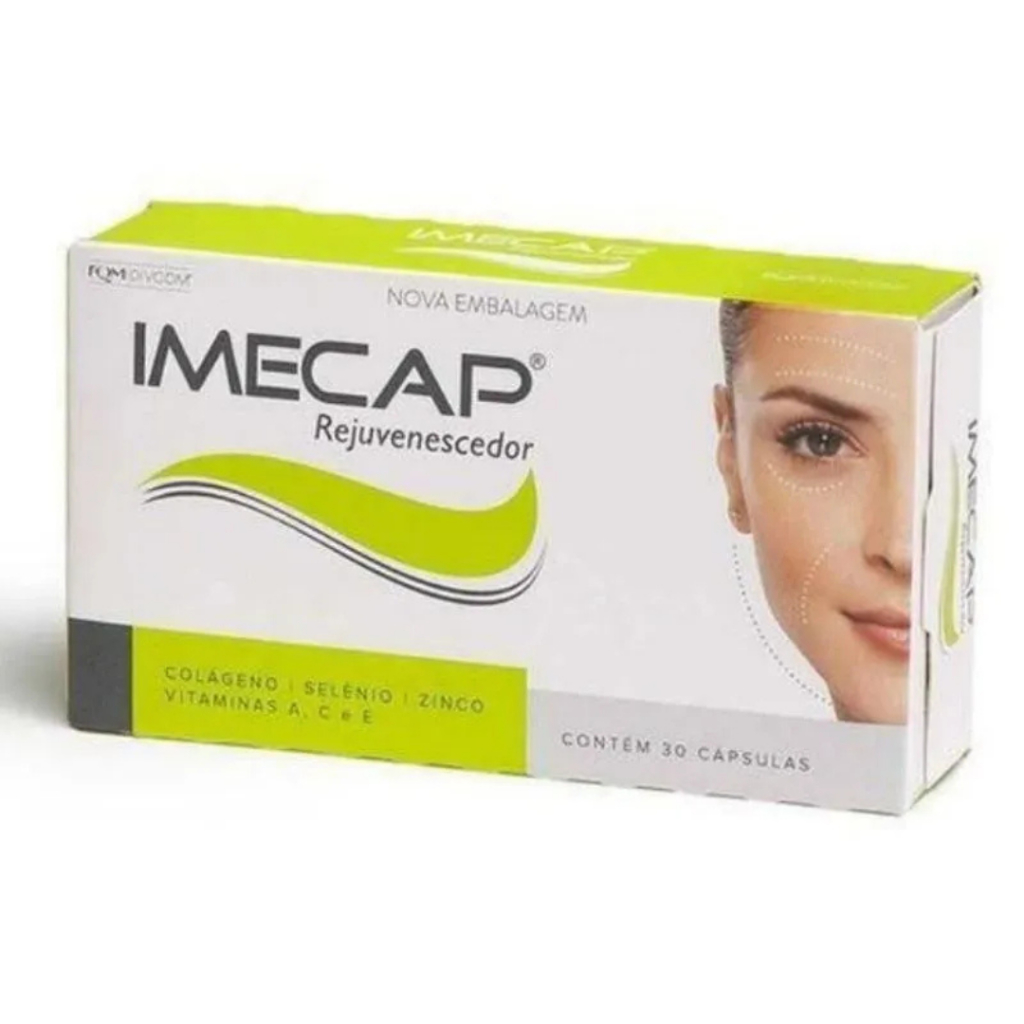 Imecap Face Rejuvenescedor c/ 60Cápsulas | Shopee Brasil