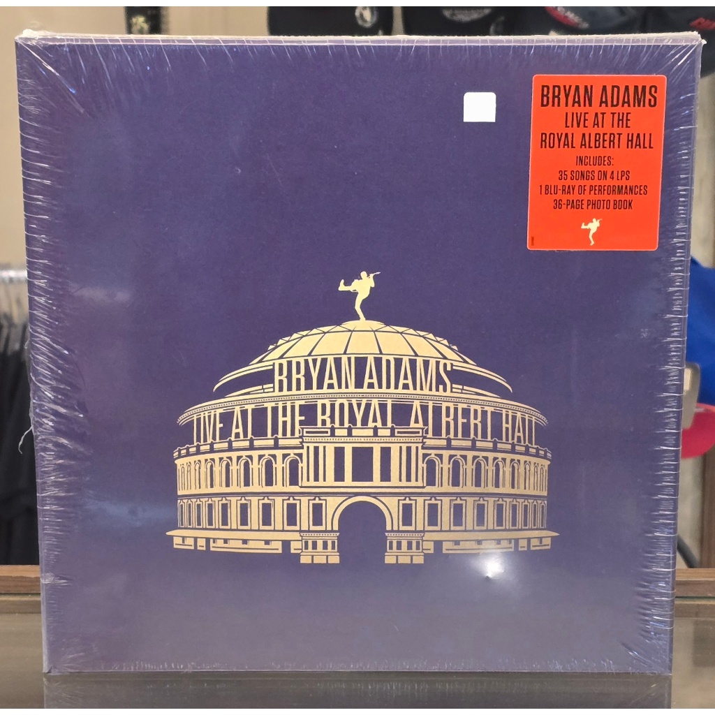 BOX Bryan Adams – Live At The Royal Albert Hall (4 Vinis + 1 Bluray ...
