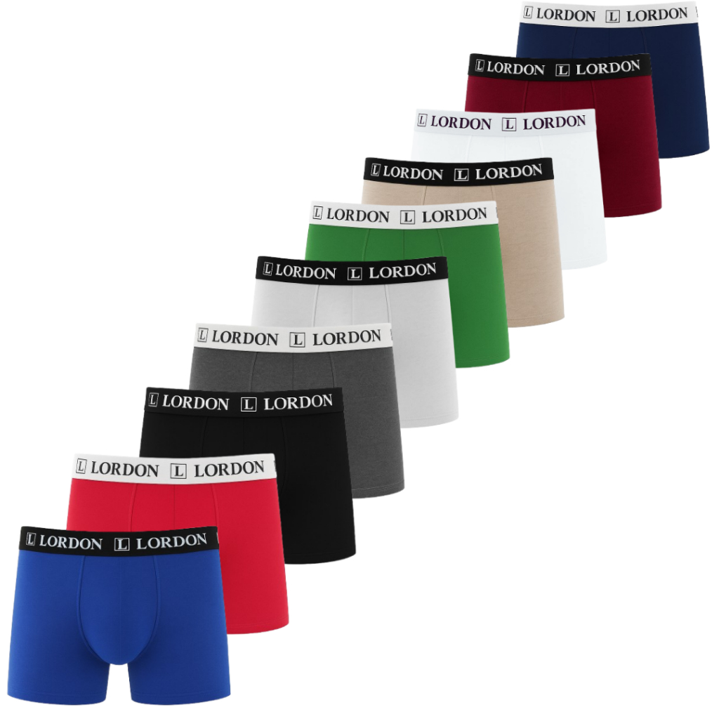 Kit 10 Cuecas Boxer Masculina Cotton Algodão Plus Size Tamanho Grande ...