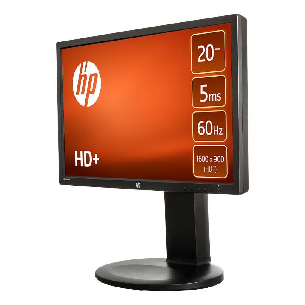 Monitor HP 20″ LED L200HX VGA Bivolt – Ideal para Escritório ou Estudo ...