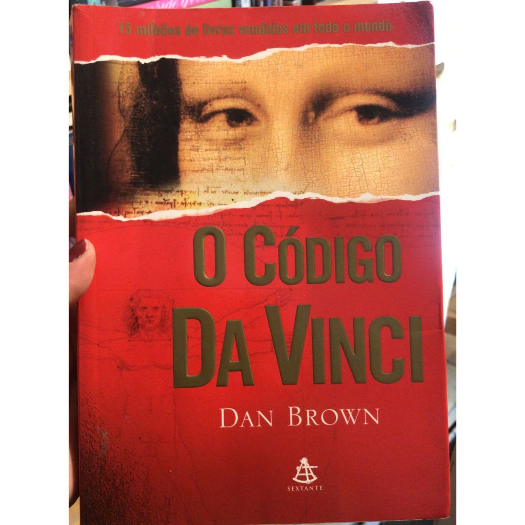 O CÓDIGO DA VINCI - DAN BROWN | Shopee Brasil