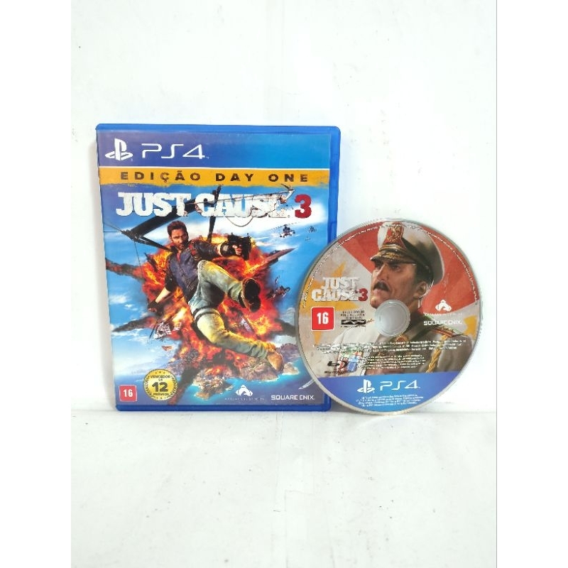Just Cause 3 PS4 mídia física Impecável | Shopee Brasil