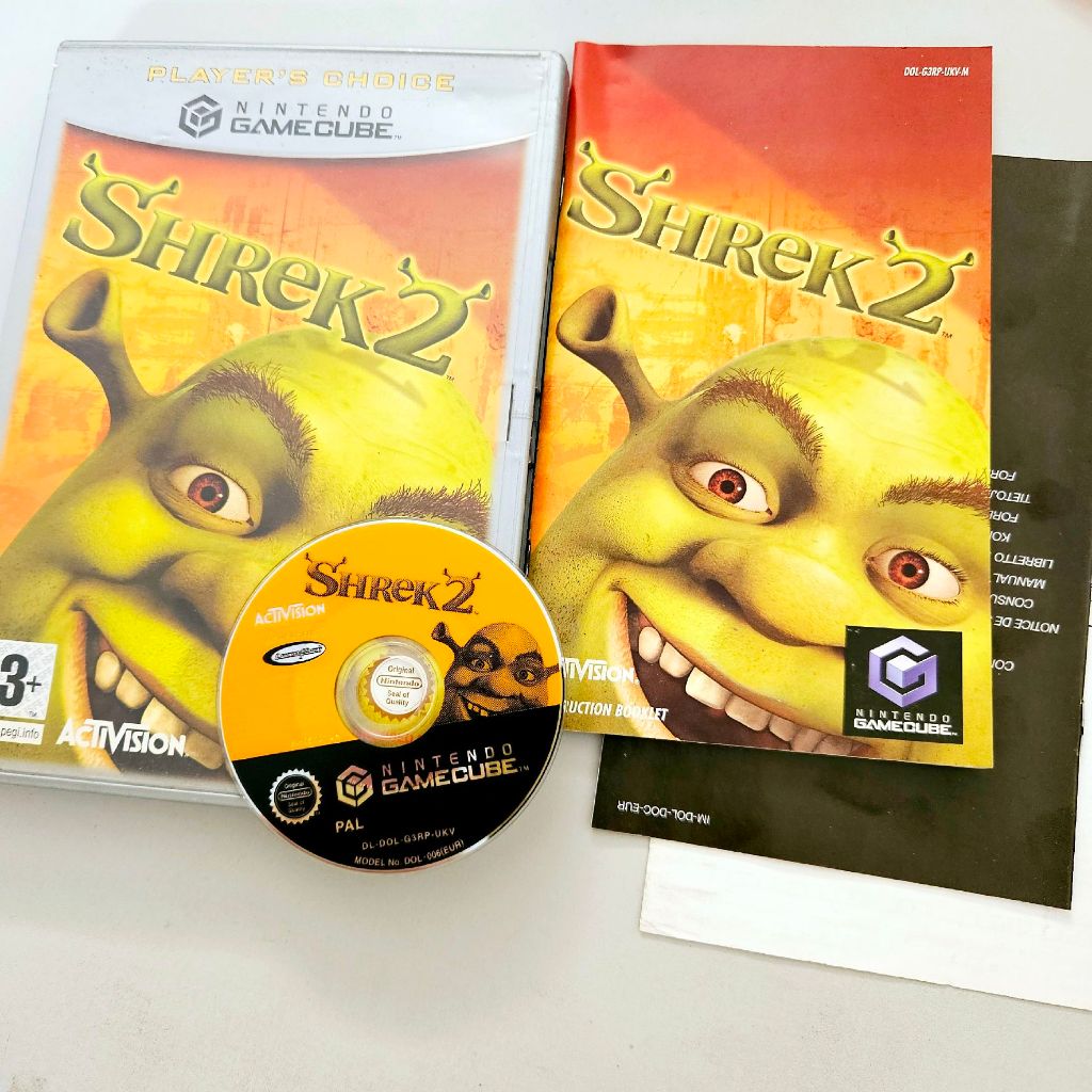 Shrek 2 Europeu Original Gamecube Gc | Shopee Brasil