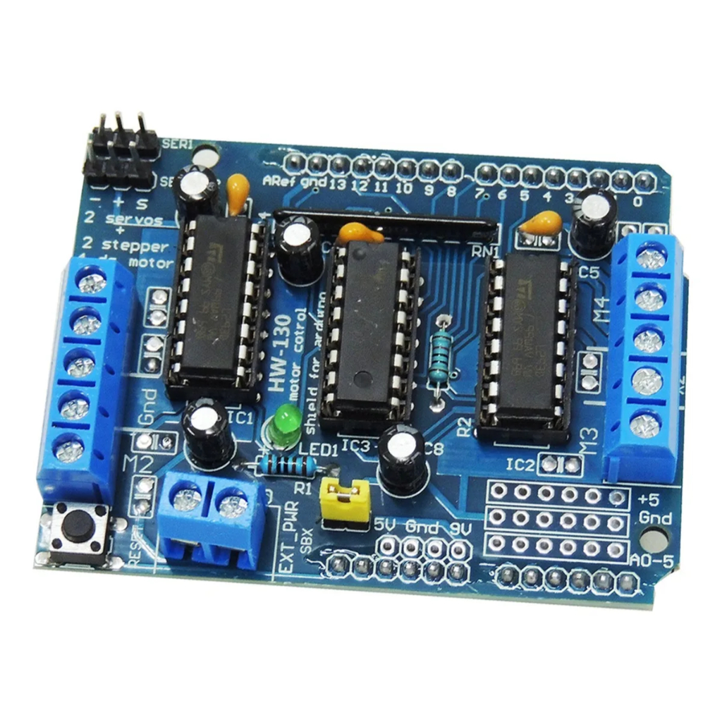 Motor Shield L293d Driver Ponte H L293 | Shopee Brasil