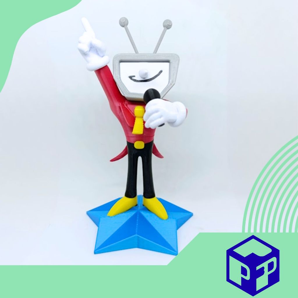 Figure Tenna Deltarune 3d Pepoprint Shopee Brasil