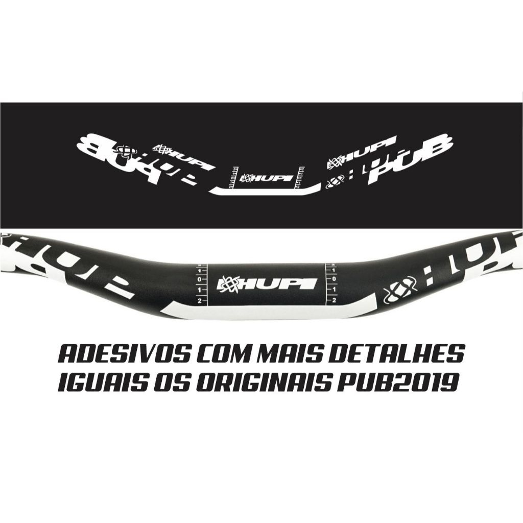 Adesivos para Guidão de Bike Hupi Pub 2019 completo | Shopee Brasil