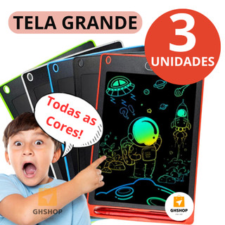 Kit Lousa Para Desenho Digital Lousa Magica Infantil Tablet Magico ...