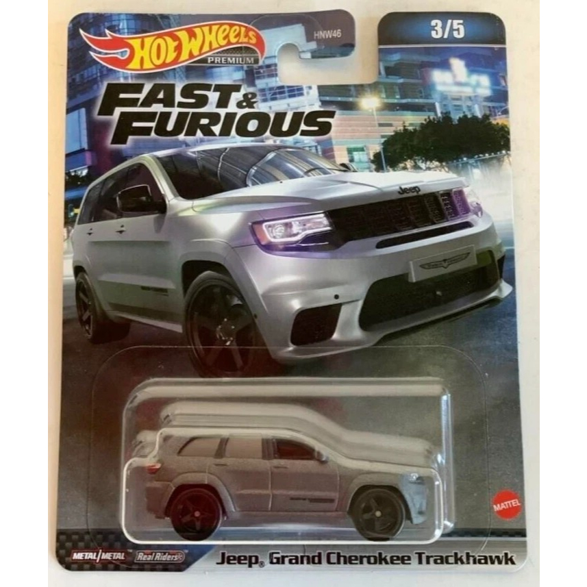 Hot Wheels Premium Fast & Furious Jeep Grand Cherokee Trackhawk ...