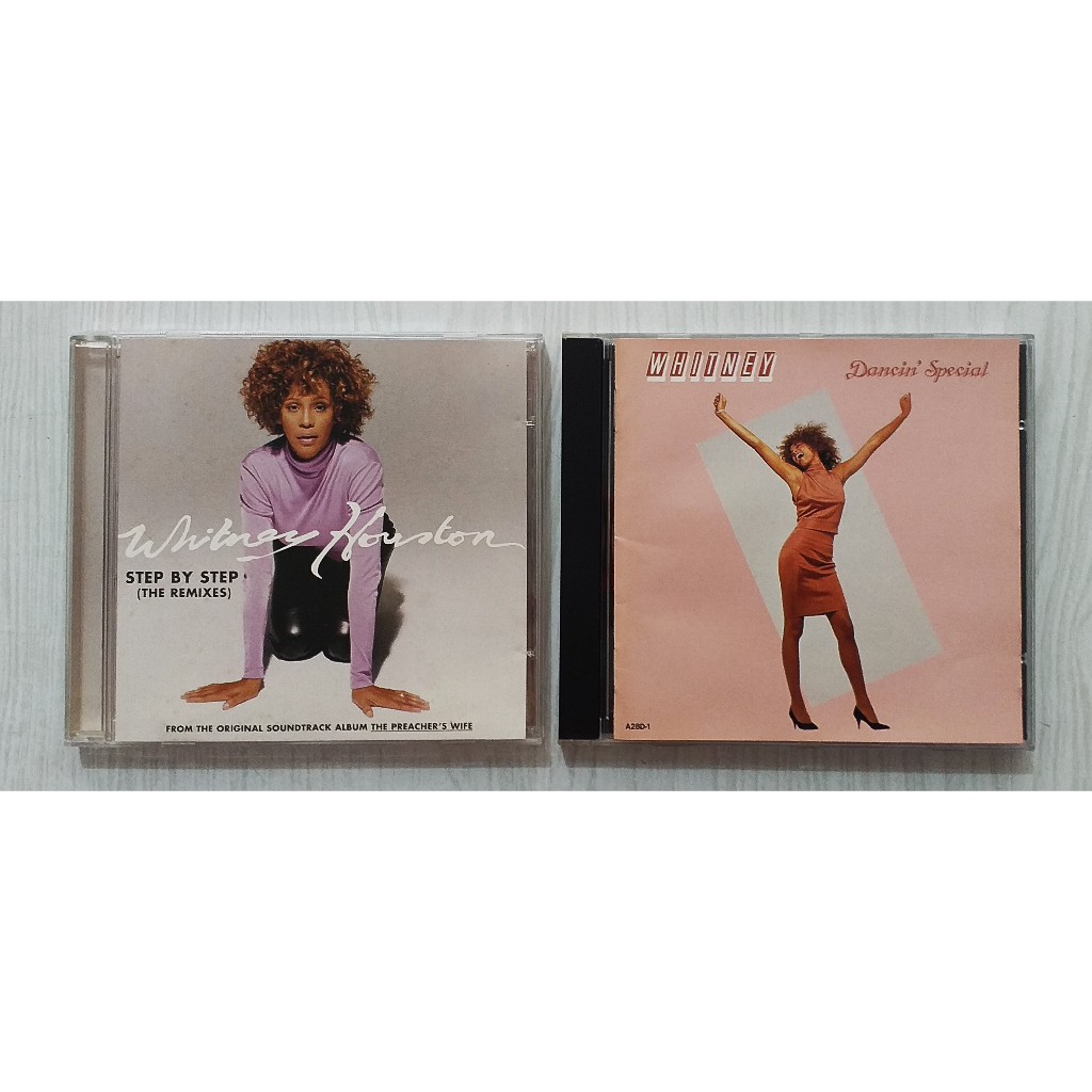 Cd Single Whitney Houston - Step By Step + Cd Dancin Special | Shopee ...
