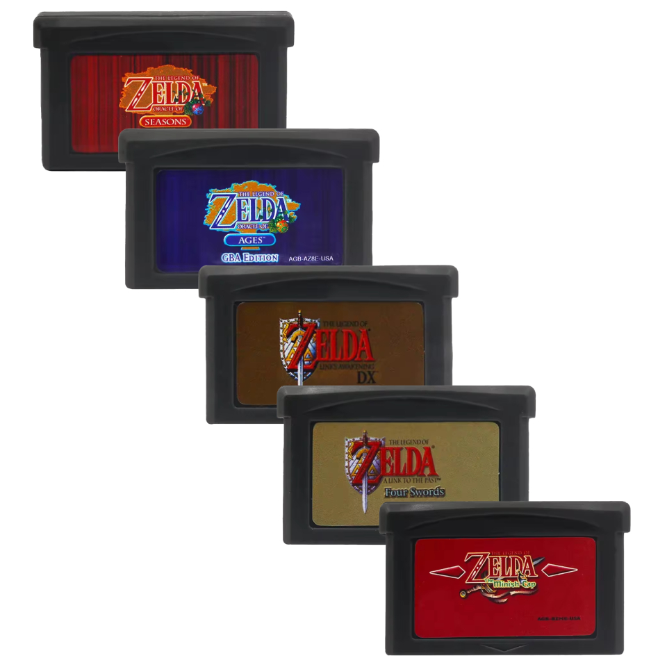 Kit 5 Jogos The Legend Of Zelda - Game Boy Advance | Shopee Brasil