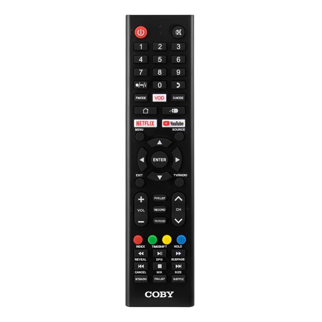 Controle Remoto Para Tv Coby - Universal para Smart Tv Novo na Caixa ...