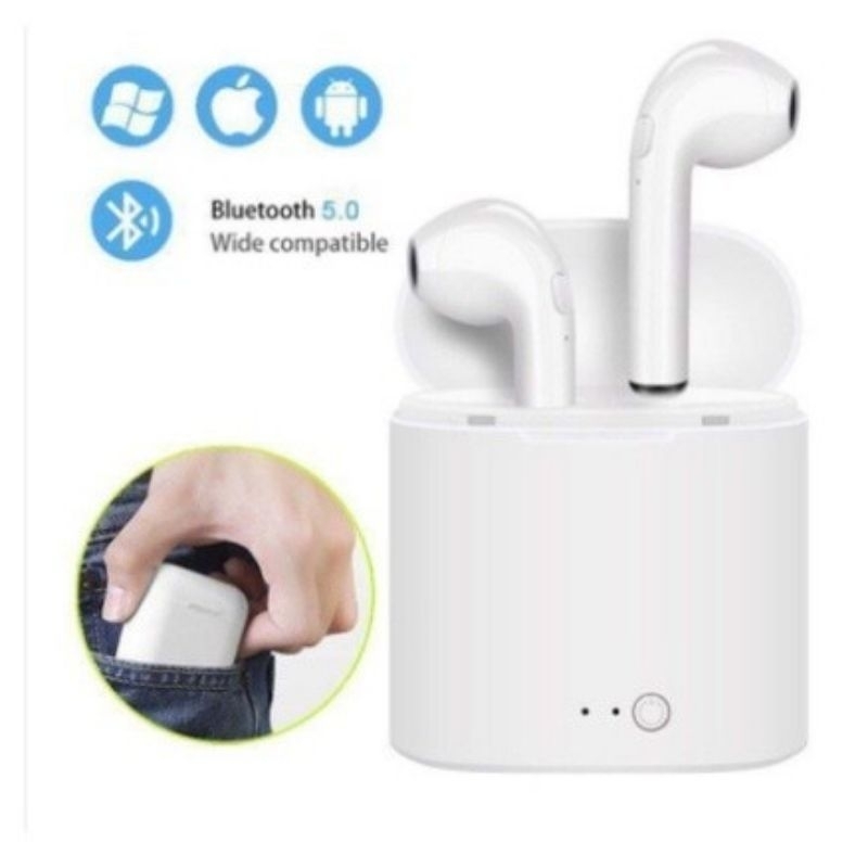 Fone de Ouvido i7 Mini Upgraded 💥 Compacto e Potente . | Shopee Brasil