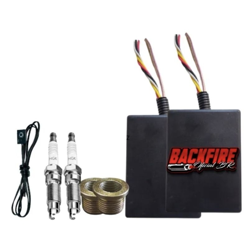 Kit Backfire Universal Escapamento Duplo | Shopee Brasil