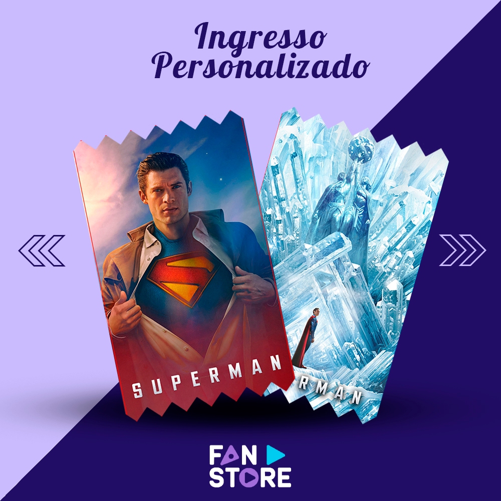 Ingresso Colecionável "Superman" (Ingresso Holográfico) | Shopee Brasil