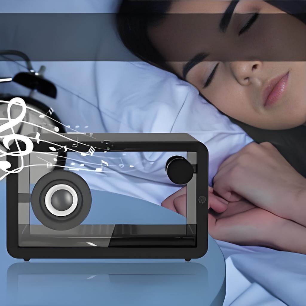 Alto-falante bluetooth transparente simples com luz ambiente, alto ...