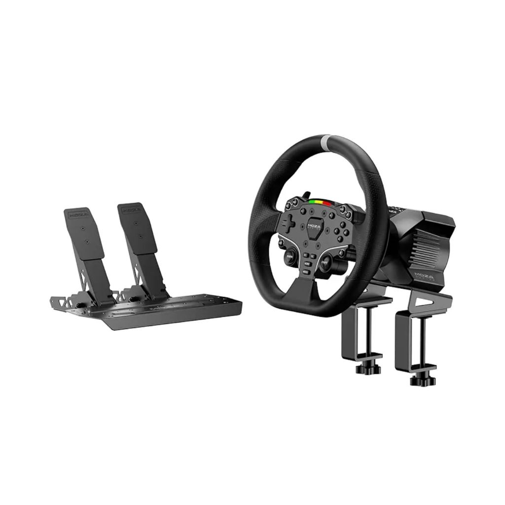 Volante Moza R3 Racing Wheel E Pedals Bundle Para Pc Windows | Shopee ...