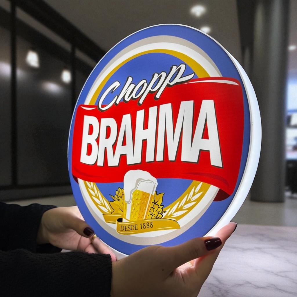 Painel Luminoso Led bivolt Decoração luz chamativo Bar Mercado ...