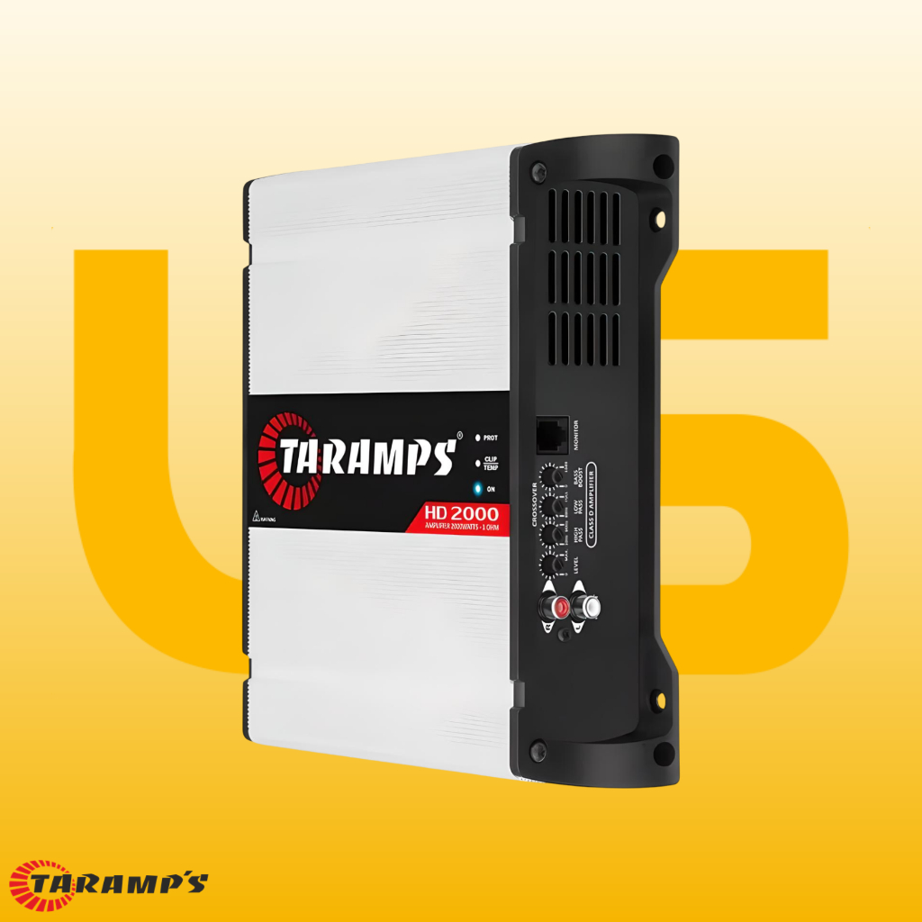 Modulo Taramps Hd 2000 1 Ohm Amplificador 2000w Rms Hd 2000 | Shopee Brasil