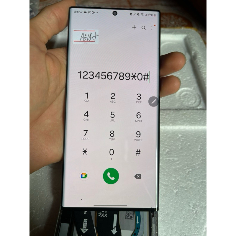 Tela Samsung S22 ultra original c/detalhe funcionando digital 120hz s ...