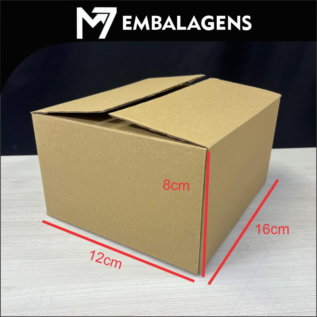 Caixa Maleta 16x12x8 E-commerce (100 unidades) | Shopee Brasil