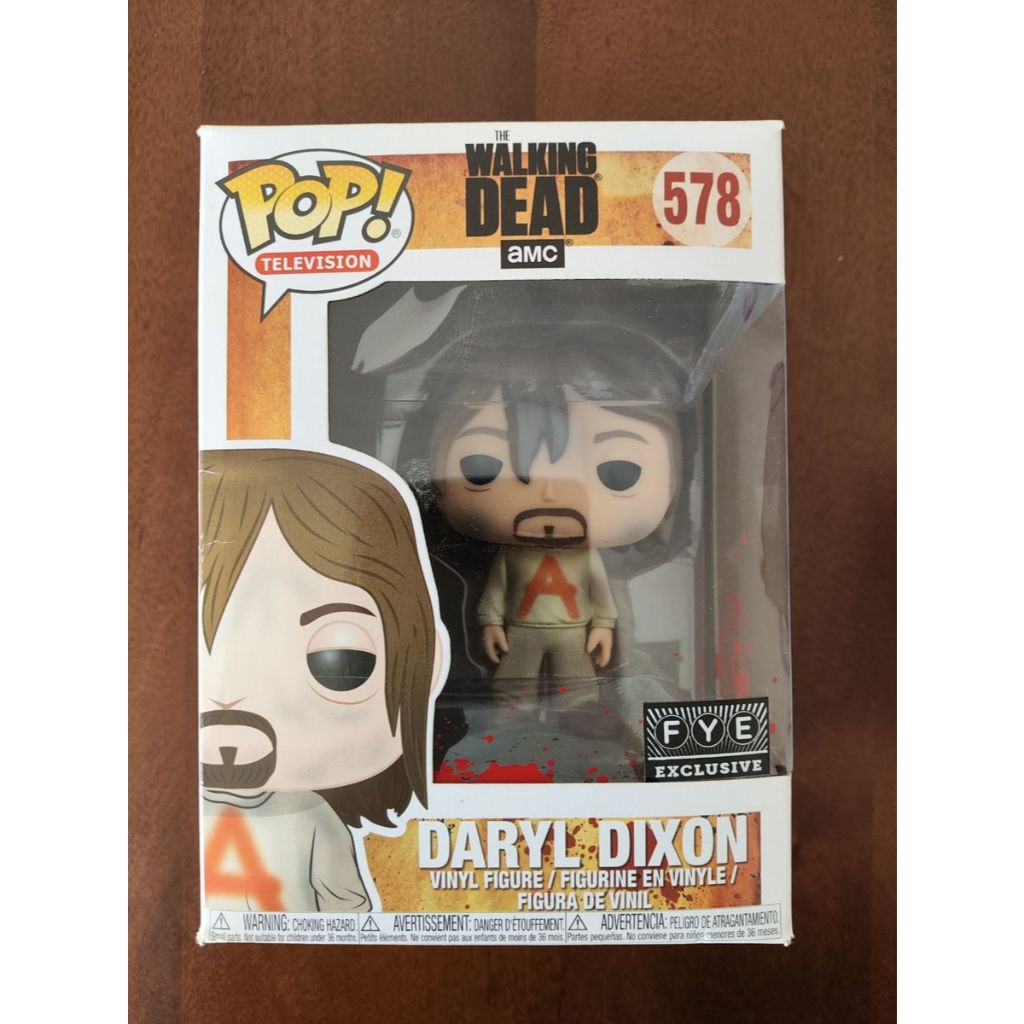 Funko Pop The Walking Dead Daryl Dixon 578 FYE Exclusive | Shopee Brasil