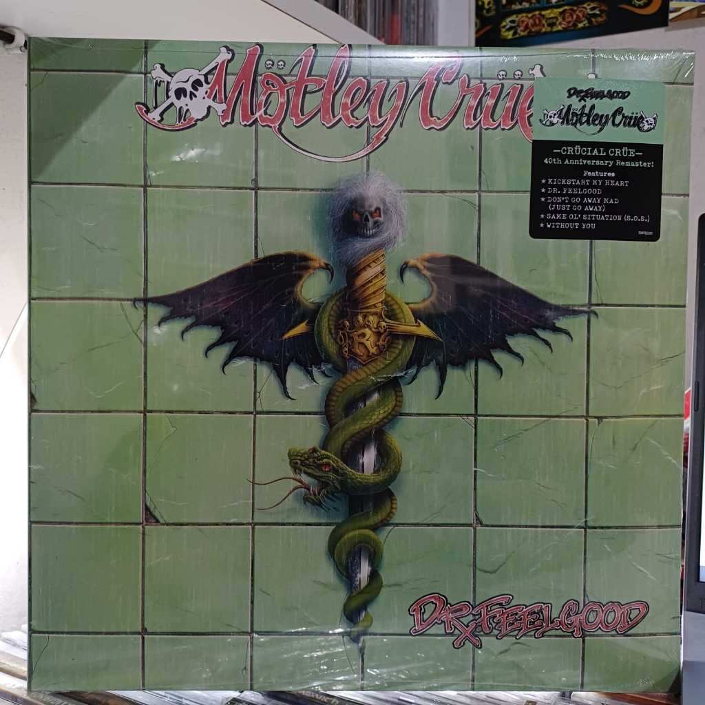 LP MÖTLEY CRÜE - DR. FEEL GOOD (IMPORTADO E LACRADO) | Shopee Brasil