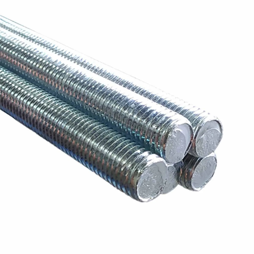 Barra Roscada 3/8 x 1 Metro Zincada 2 Peças | Shopee Brasil