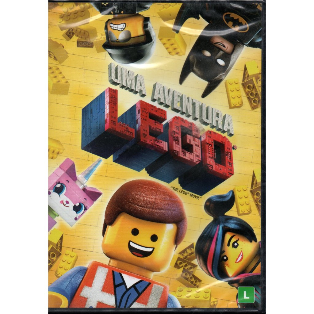 Dvd Filme Uma Aventura Lego - The Lego Movie - Dublado Pt-br | Shopee ...