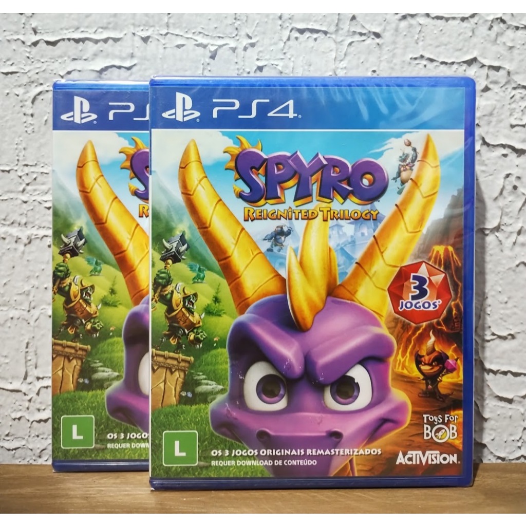 Spyro Reignited Trilogy (Lacrado) Ps4 | Shopee Brasil