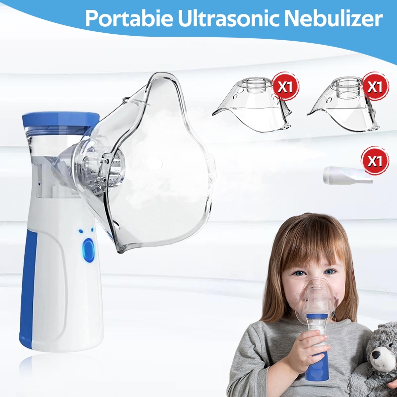 kit 2 Nebulizador portátil para crianças e adultos inalador para asma e ...