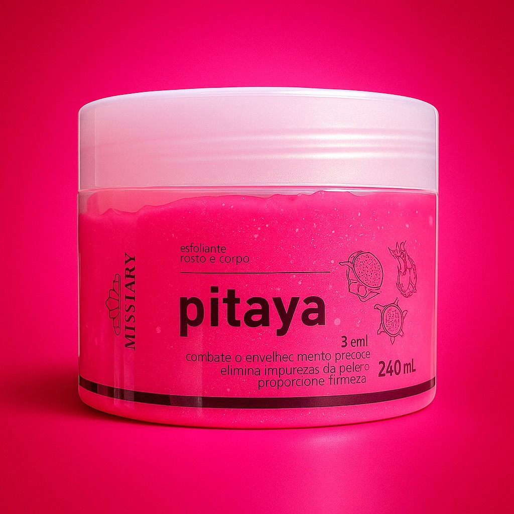 esfoliante corporal Miss Lary Pitaya 240ml – Rosto e Corpo com Perfume ...