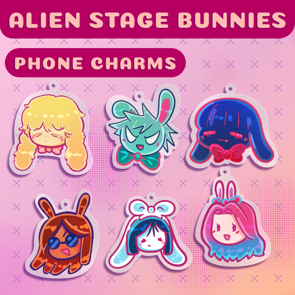 Alien Stage Phone Charms Chaveiro | Shopee Brasil