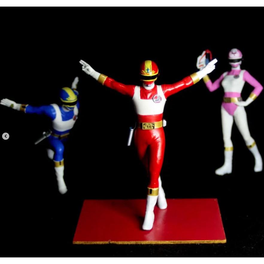 Esquadrão Changeman 5 personagens | Shopee Brasil