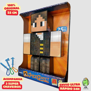 Boneco Articulado JazzGhost 25cm Gamer Youtuber Algazarra | Shopee Brasil