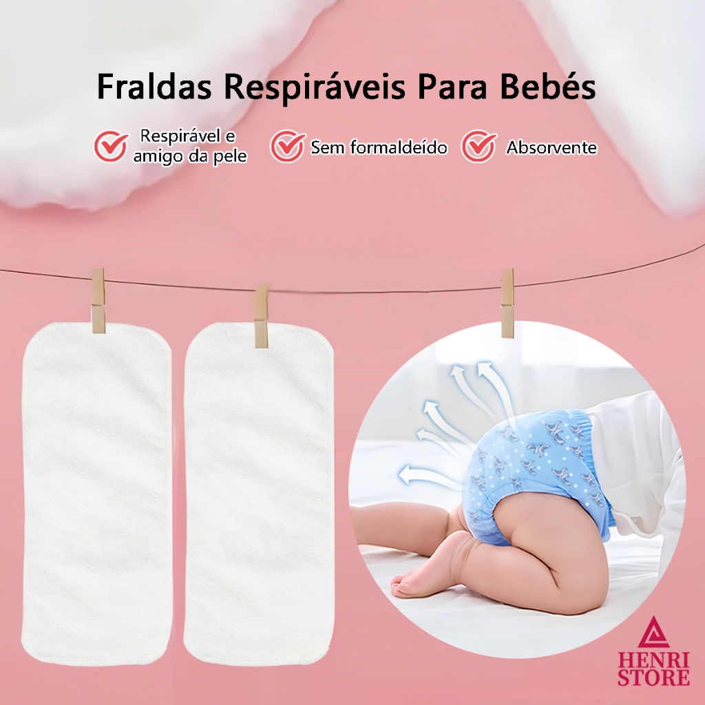 Kit Fralda De Pano Bordada Para Bebê Com 100% Algodão Feminina E ...