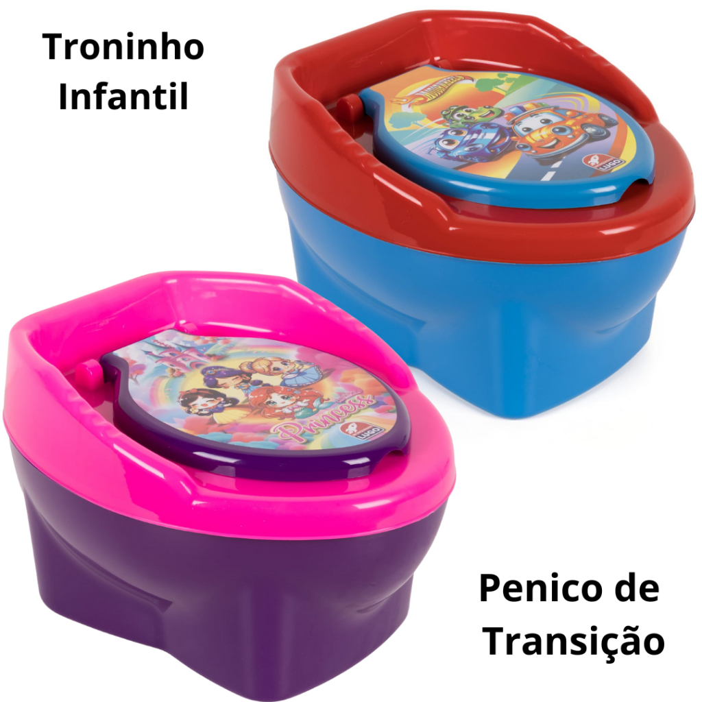 Penico Infantil 3 em 1 Troninho Menino Menina com Redutor de Acento ...