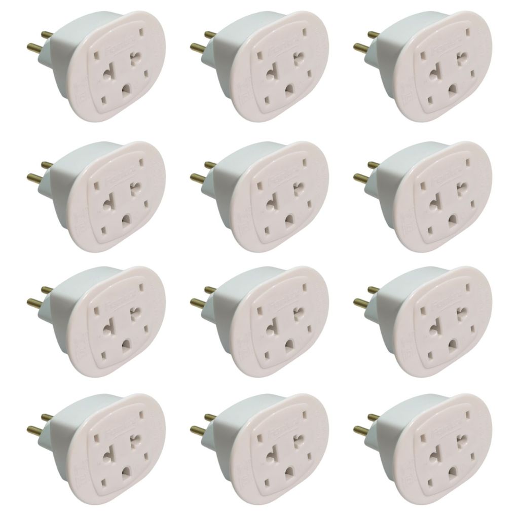 Kit 12 Adaptador Tomada Benjamin Bob Love Plug 10a Padrão Americano ...