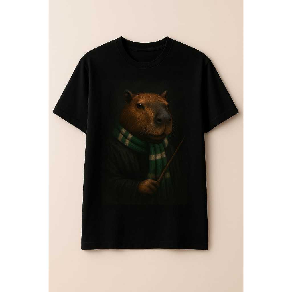 Camiseta Capivara Sonserina\100%Algodão\harry potter | Shopee Brasil