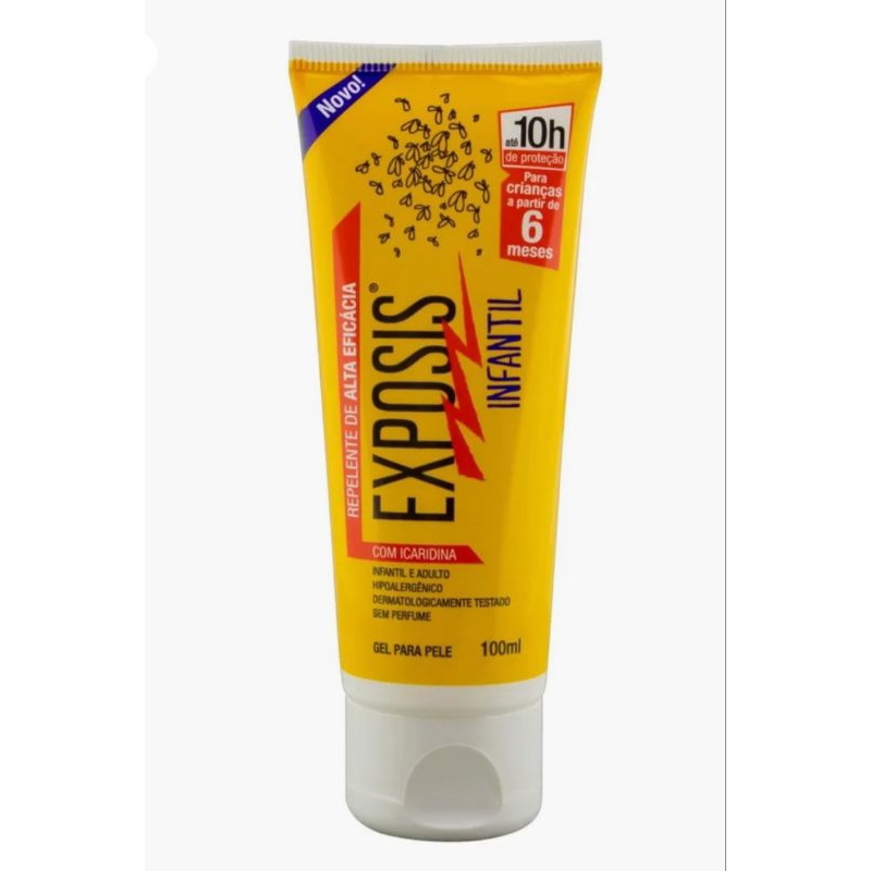 Repelente Exposis Gel Infantil 100ml | Shopee Brasil
