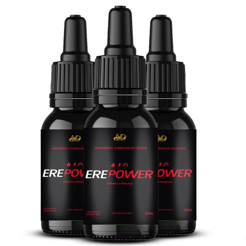 Kit 3 Erepower 30ml Original Envio Hoje Fórmula Natural Loja Oficial | Shopee Brasil