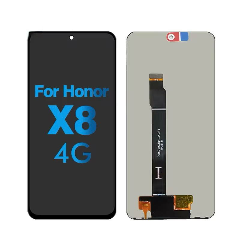 Tela display frontal compatível Huawei Honor X8 4g / TFY-LX1 TFY-LX2 ...