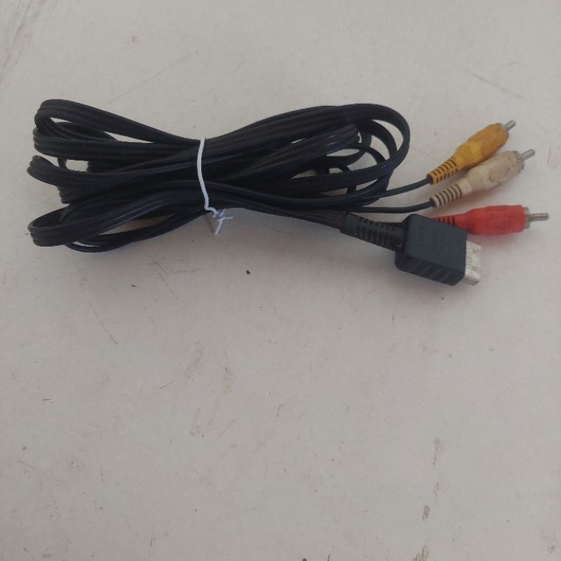cabo Playstation 2 av original | Shopee Brasil