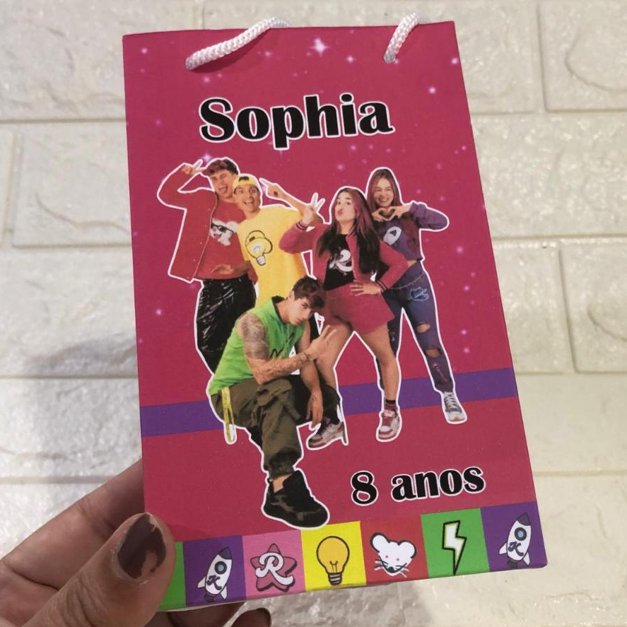 PEGUE E MONTE Sacolinha/Bolsinha (PEQUENA) Personalizada GRUPO DOS ...